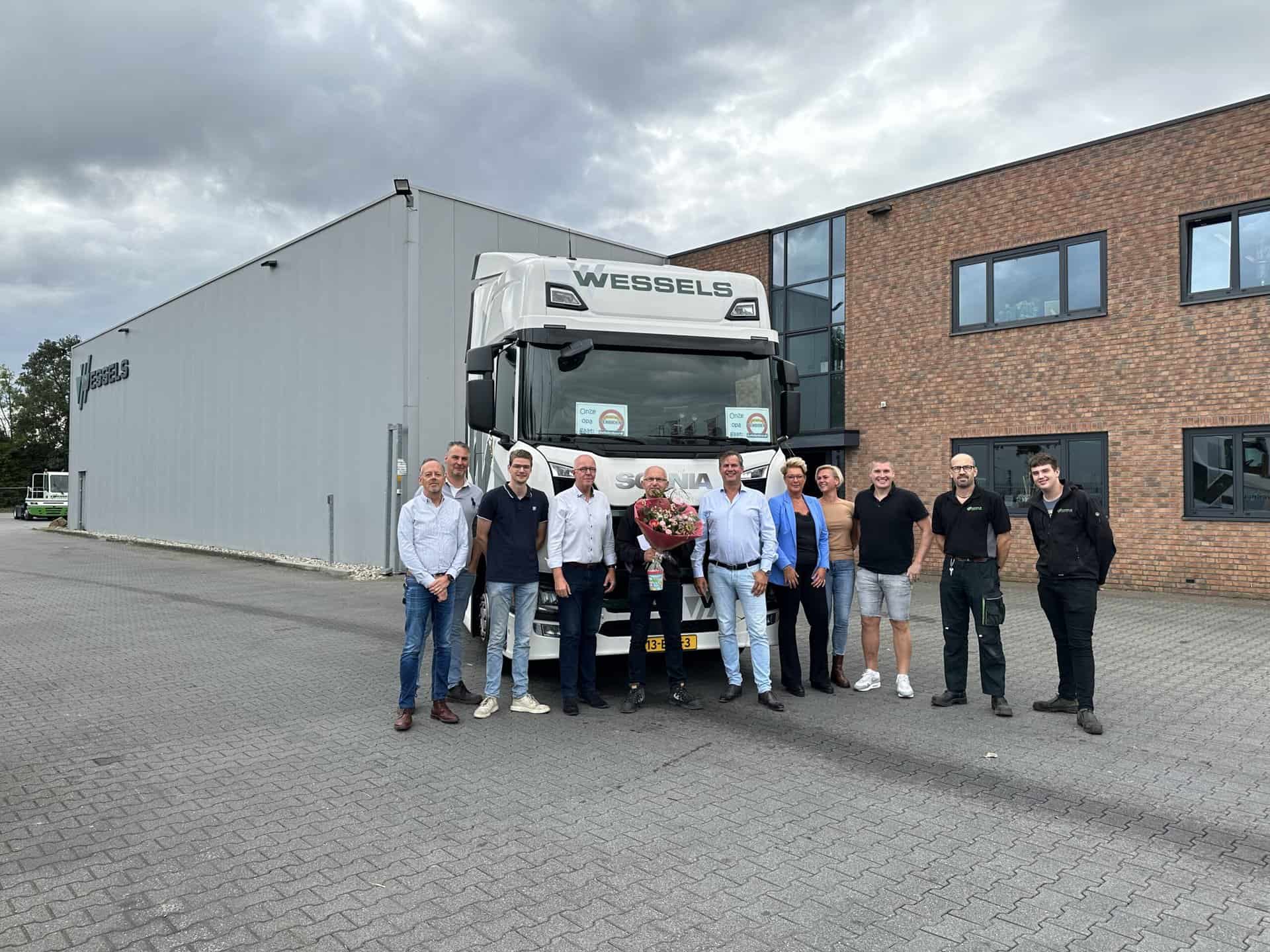 Johan de Groot met pensioen - Wessels Logistics